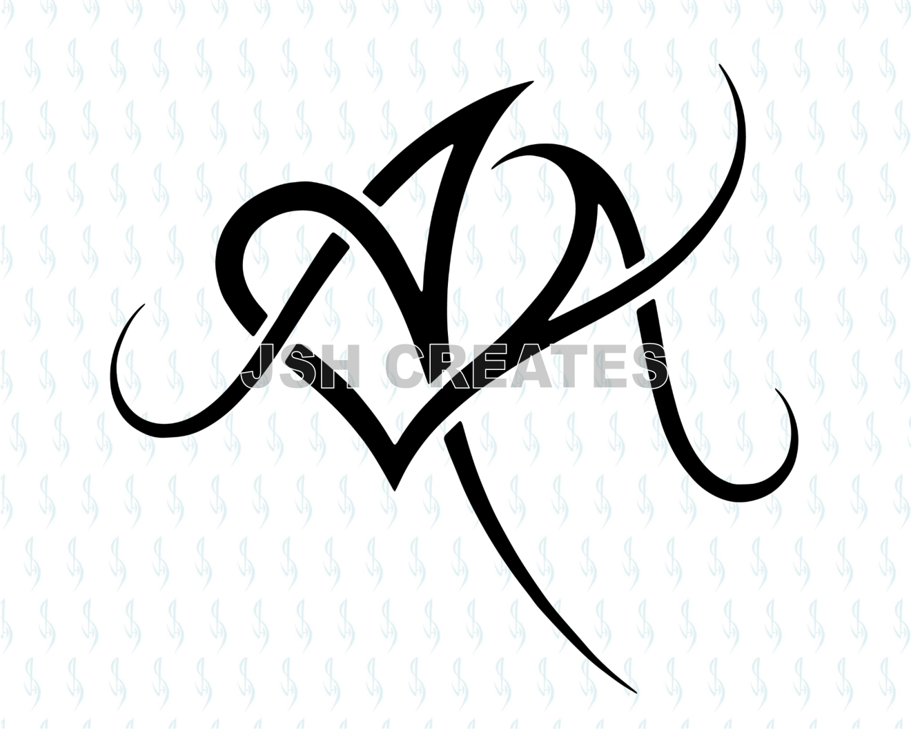 Tribal Revolver SVG Design