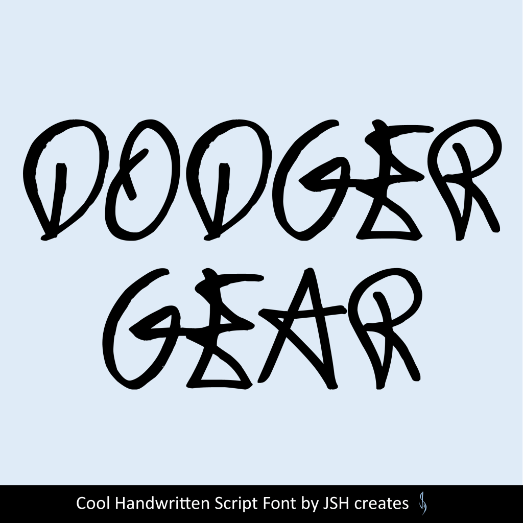 Dodger Gear Font