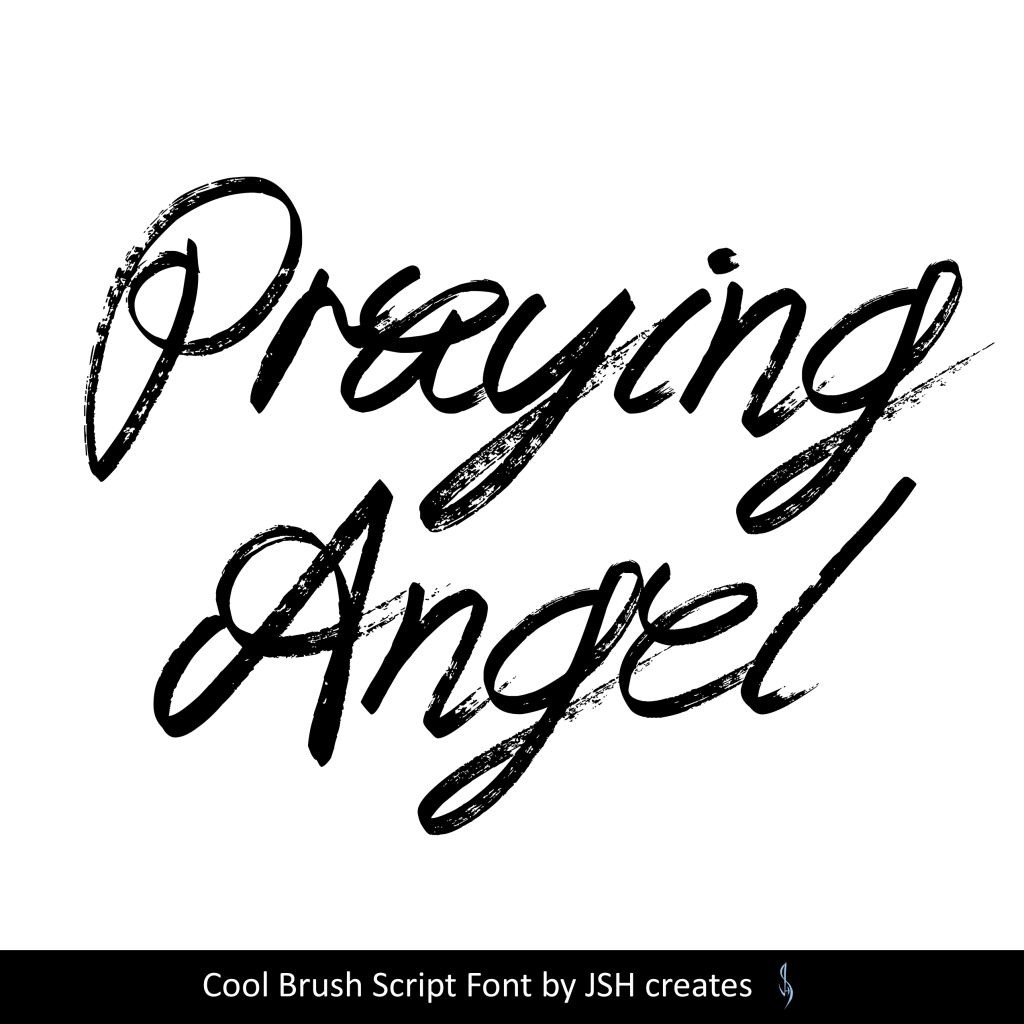 Praying Angel Font